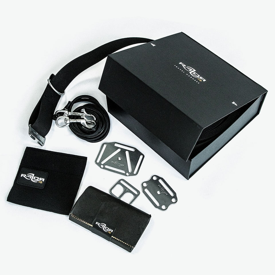 The Razor 4 Travel Harness - Razor Go Side Mount Australia